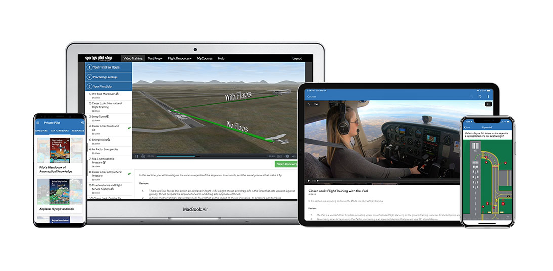 Sporty's Learn to Fly Course : Flight Training Central