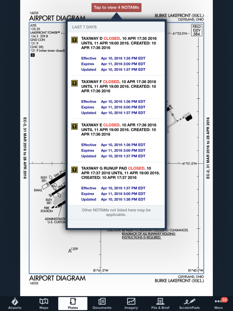 What not to miss when flight planning on the iPad