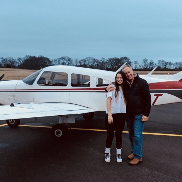 Friday photo: Granddaughter, Paris Jones, first solo : Flight Training ...