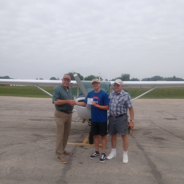Friday photo: Joseph Ermel private pilot checkride : Flight Training ...