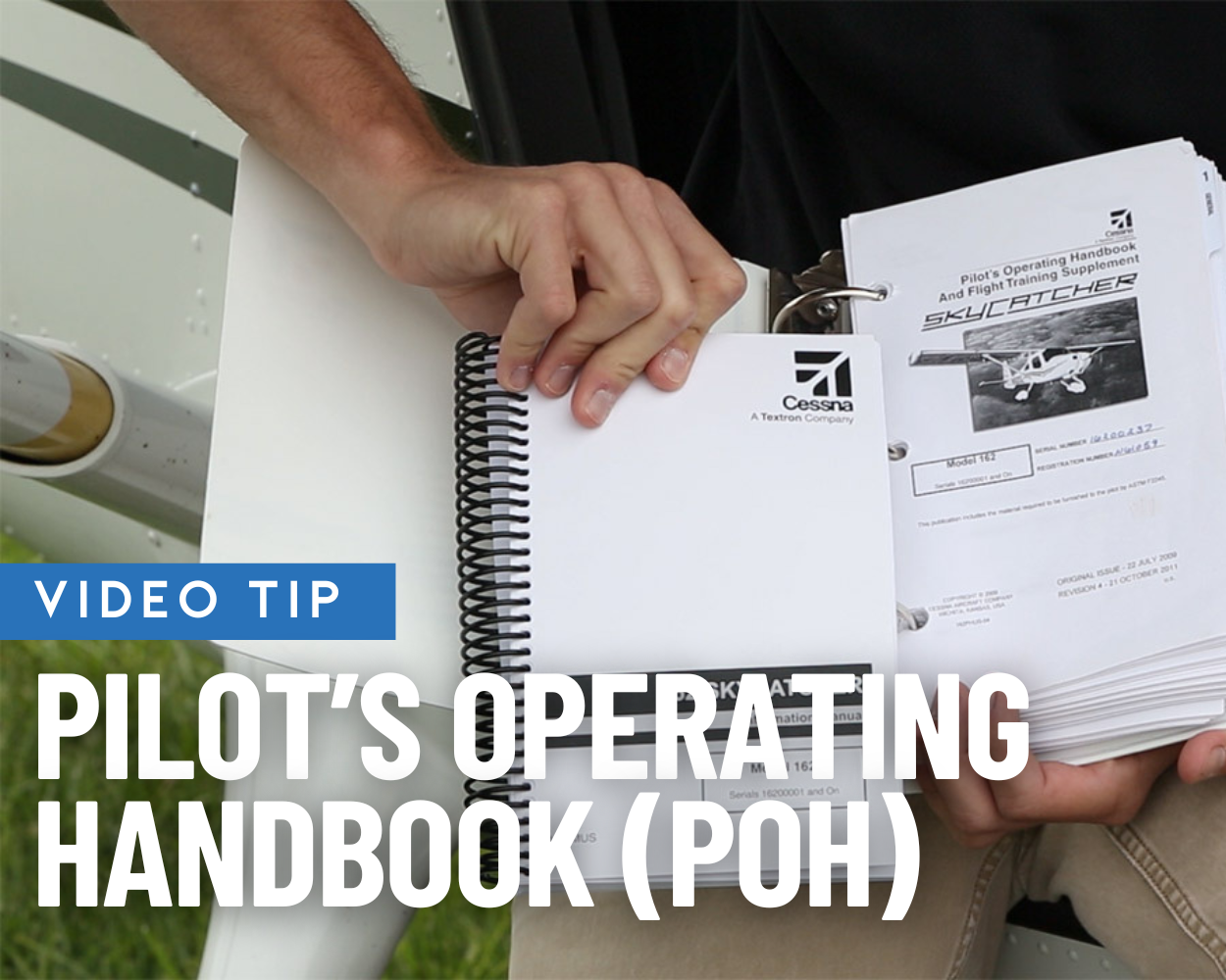 Video Tip: The Pilot's Operating Handbook (POH) : Flight Training Central