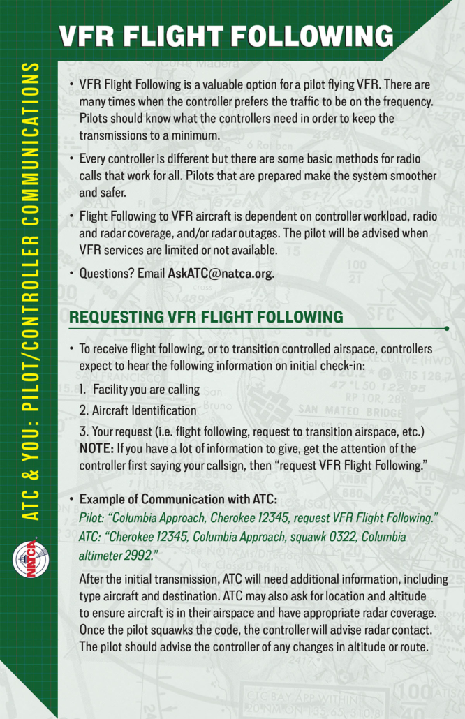 VFR Flight Following--a pilots' guide : Flight Training Central