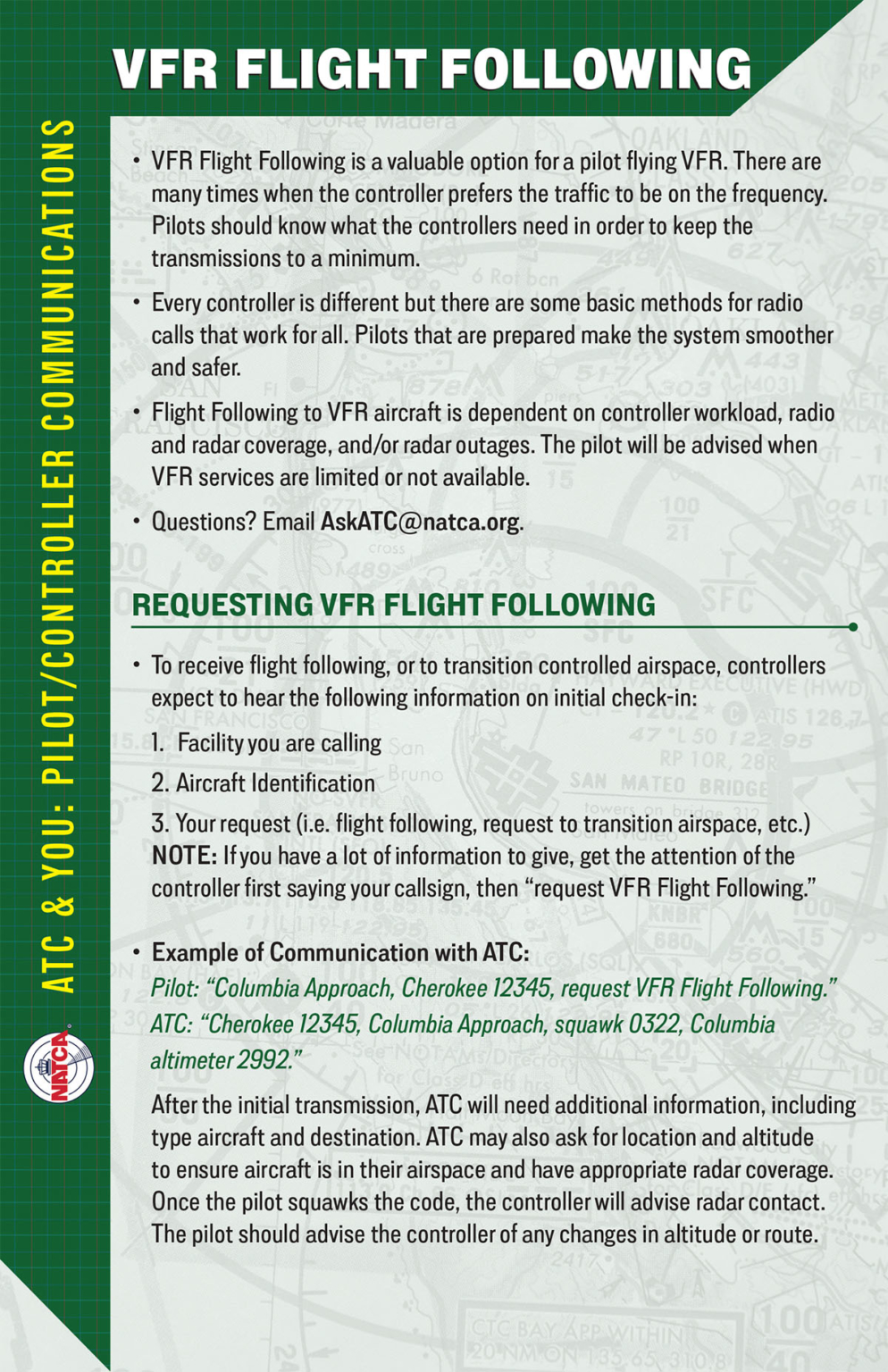 VFR Flight Following--a pilots' guide : Flight Training Central
