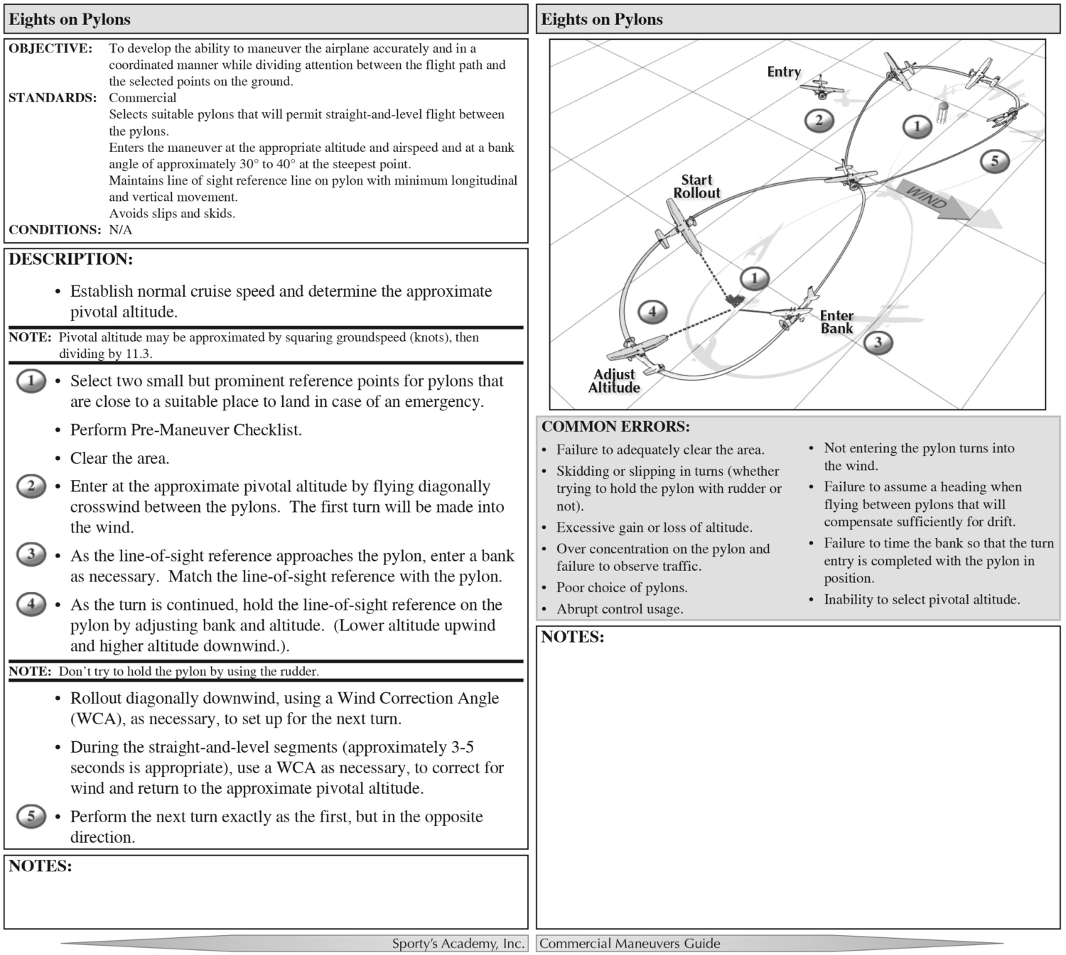 Eights on Pylons: Sporty's Commercial Flight Maneuver Spotlight ...