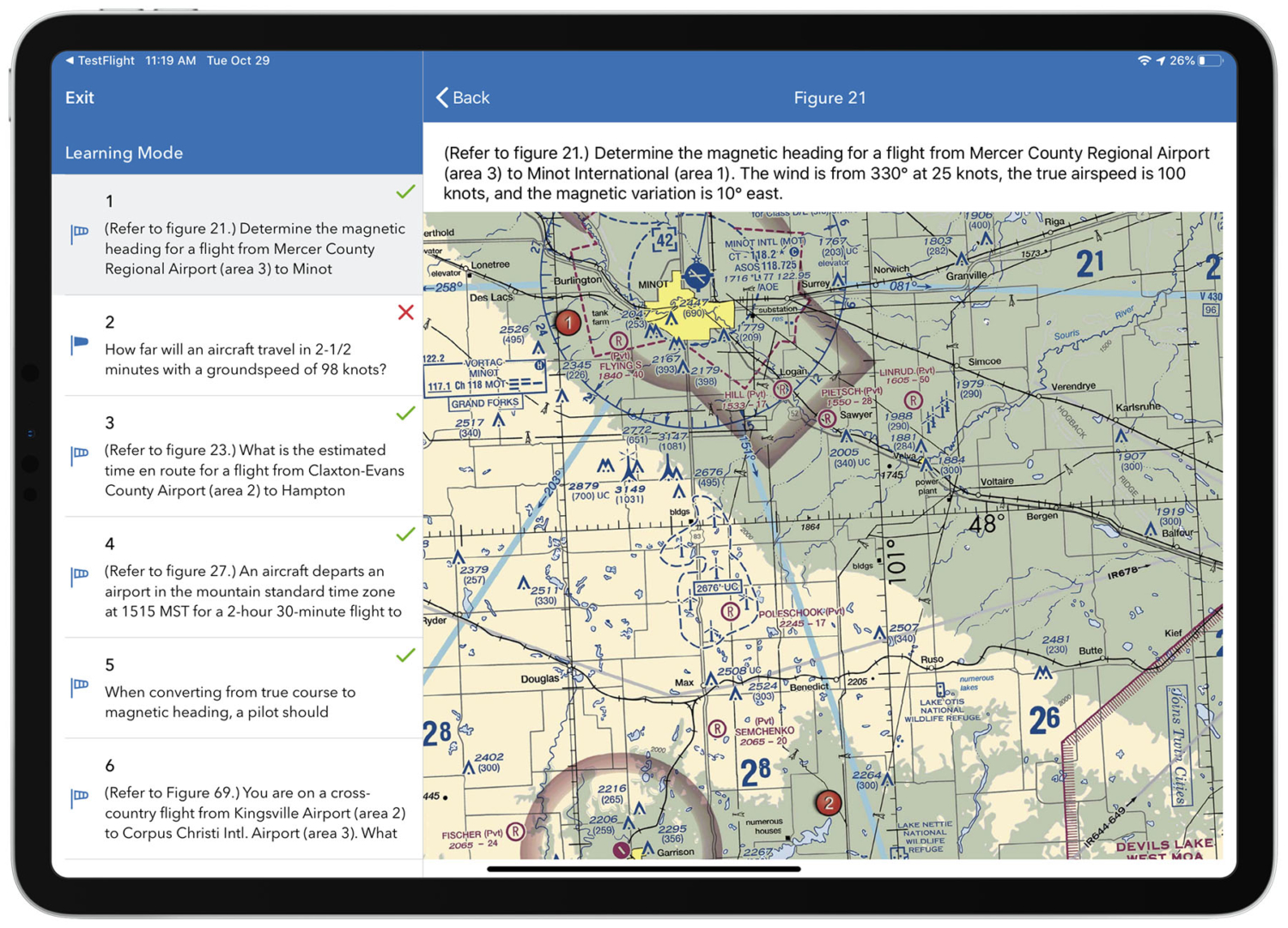 Free training tools available in Sporty's Pilot Training app : Flight ...