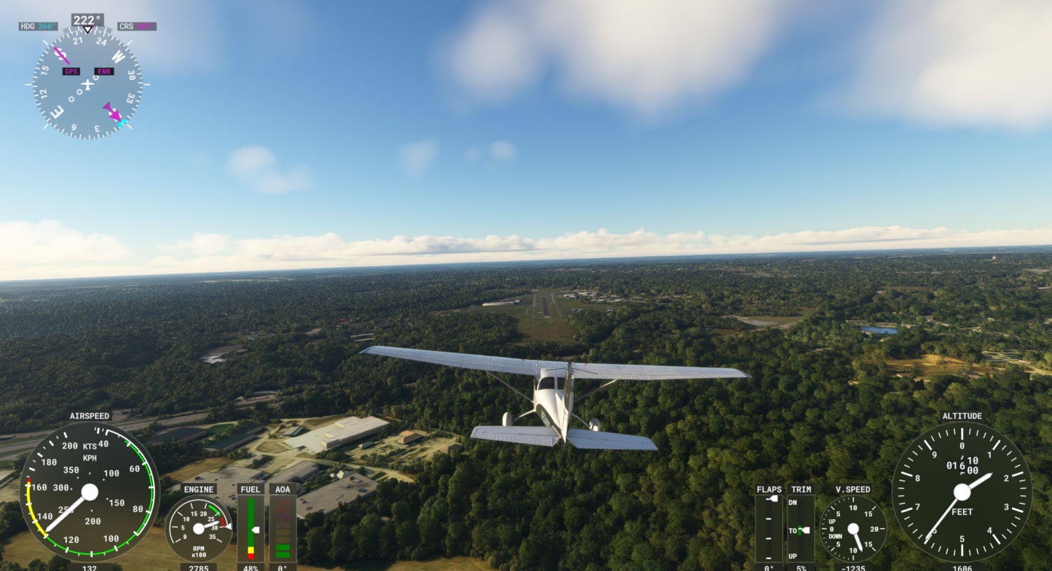 Abnormal maneuvers for a student pilot to practice in a simulator ...