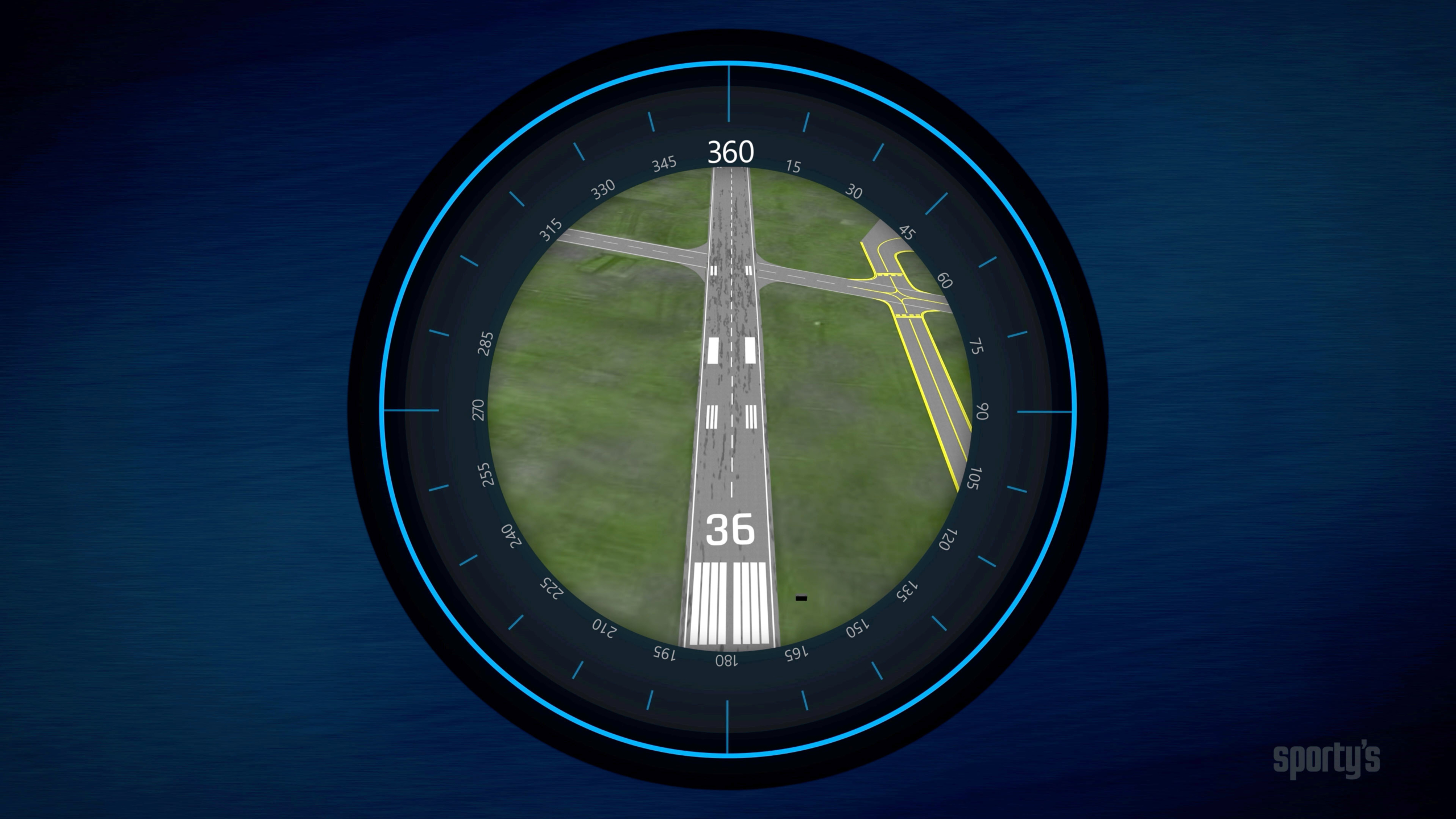 How to identify airport runways and traffic patterns (video tip ...