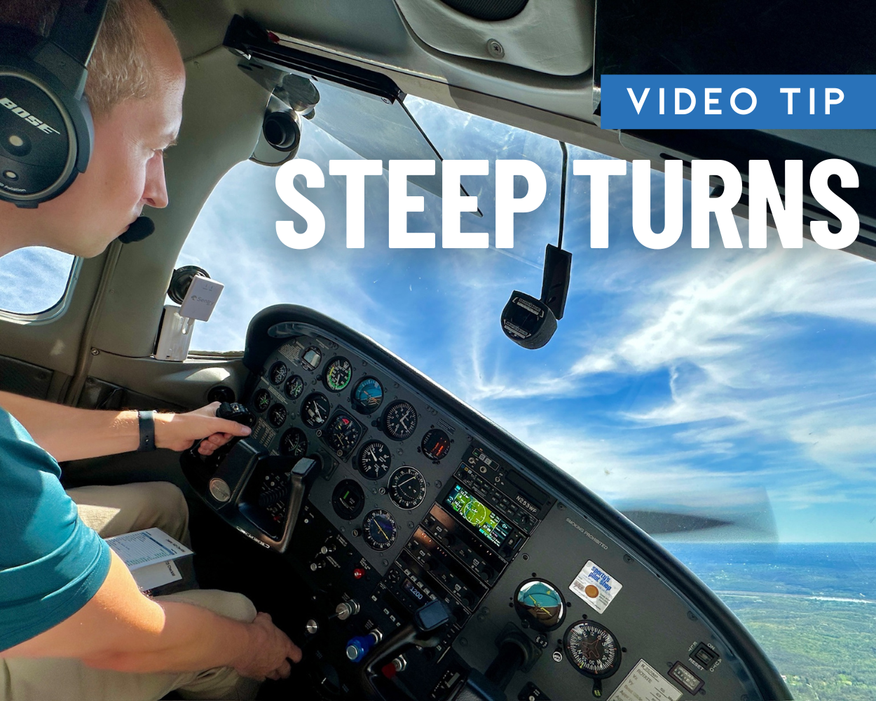 Video Tip: Steep Turns : Flight Training Central