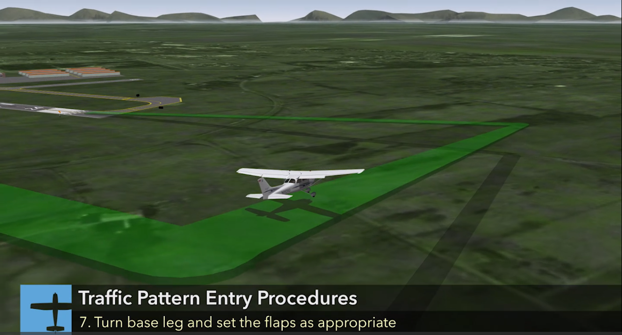 How to fly a standard airport traffic pattern : Flight Training Central