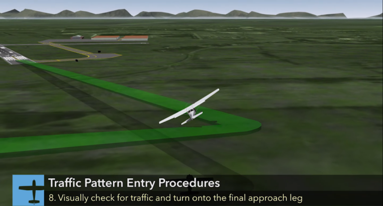 How to fly a standard airport traffic pattern : Flight Training Central