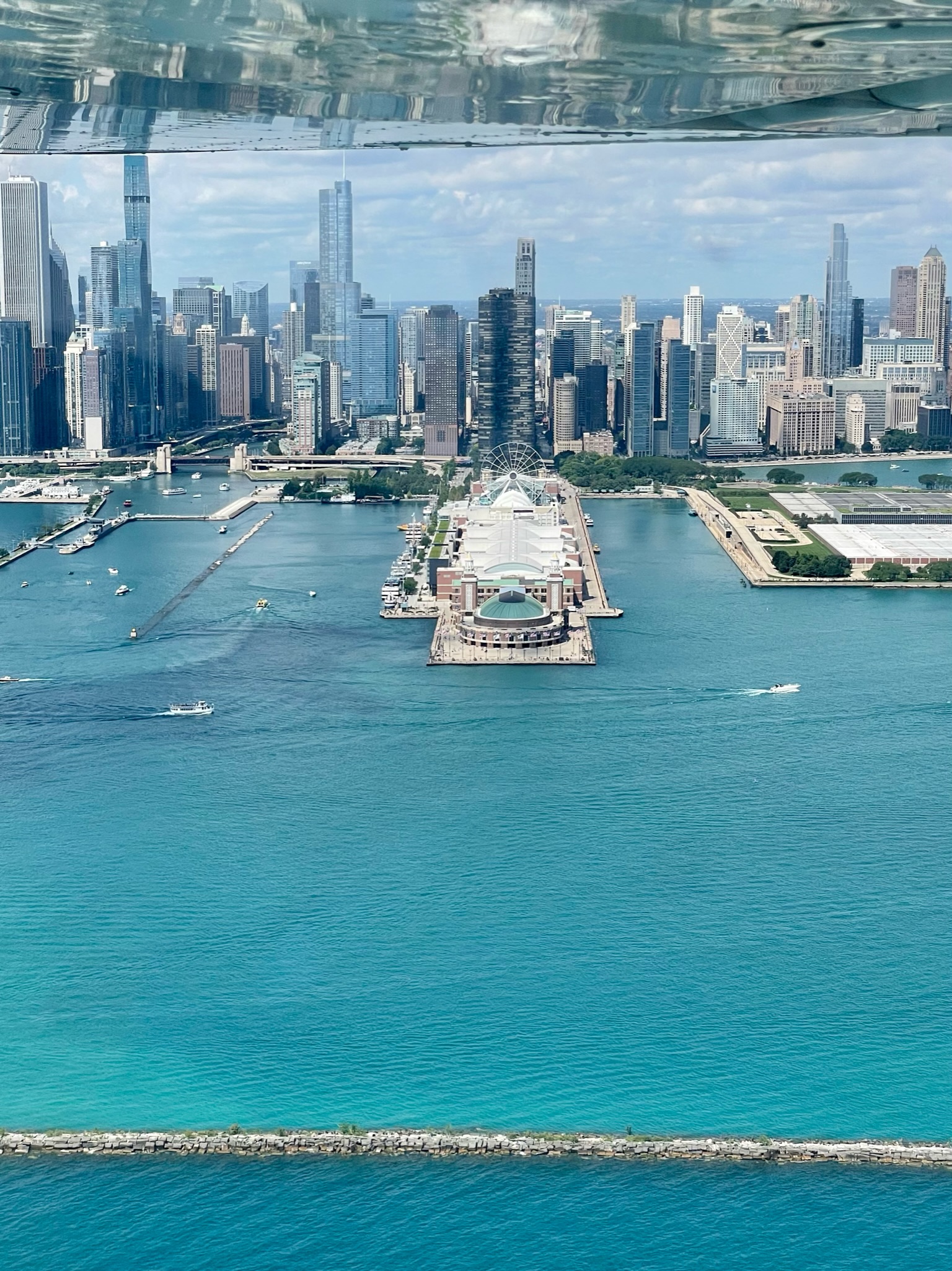 Friday photo: Navy Pier and Chicago Skyline : Flight Training Central