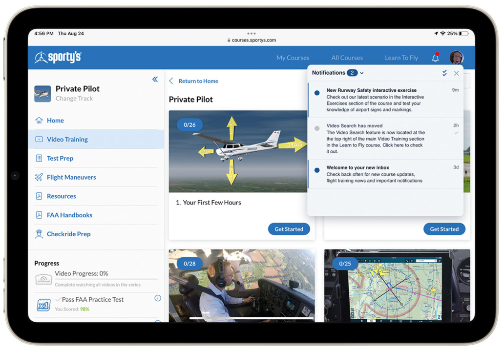 What's new in Sporty's 2024 Pilot Training Courses : Flight Training ...