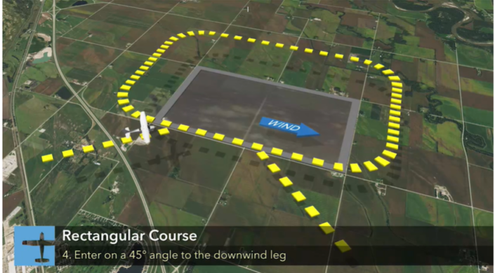 How to fly a rectangular course : Flight Training Central
