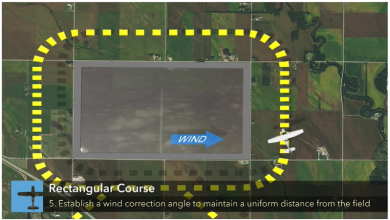 How to fly a rectangular course : Flight Training Central