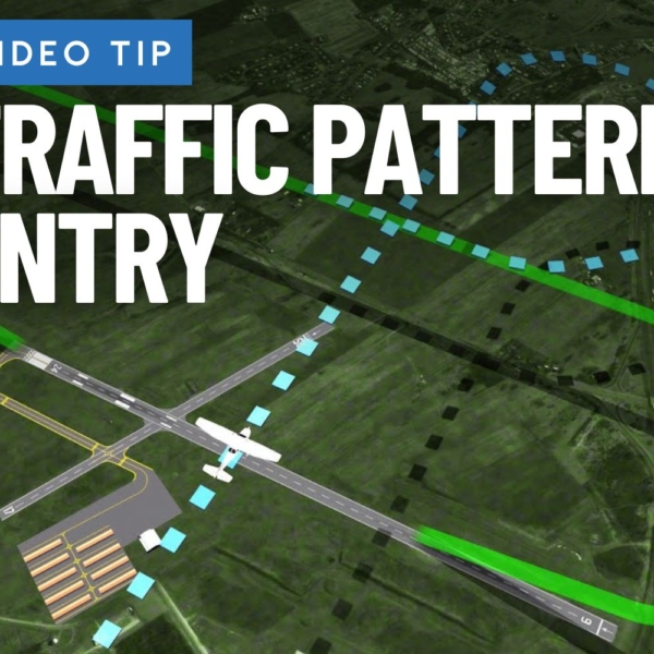 Video Tip: How to enter the traffic pattern at a nontowered airport ...