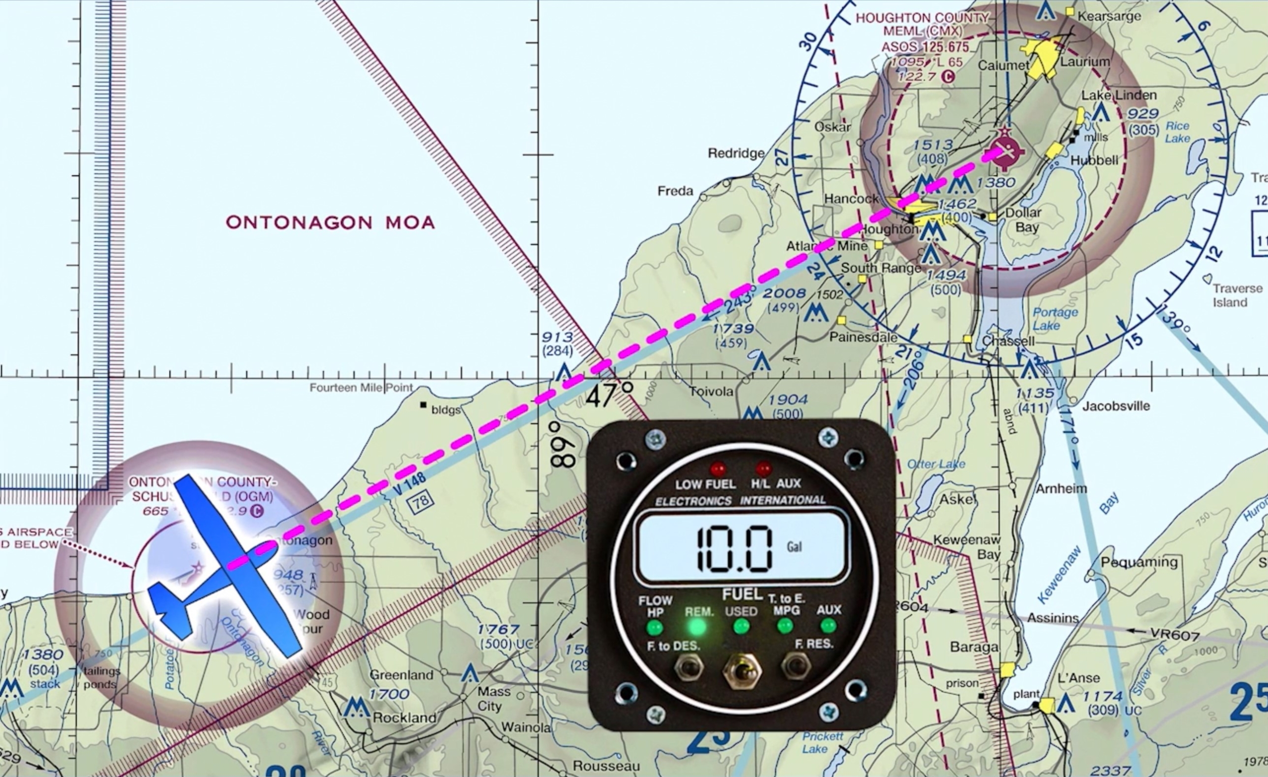 VFR Challenge: Getting Down in the UP : Flight Training Central