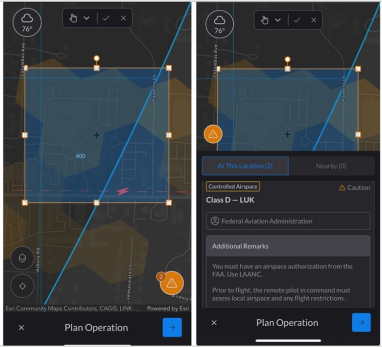 How to obtain an airspace authorization for drone operations : Flight ...