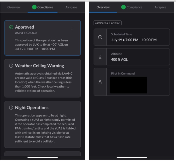 How to obtain an airspace authorization for drone operations : Flight ...