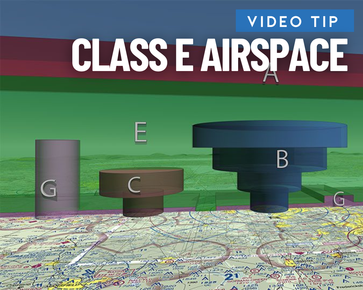 Video Tip: Flying in Class E and G Airspace : Flight Training Central