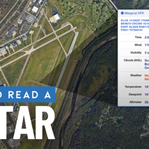How to read a METAR aviation weather report (video tip) : Flight ...