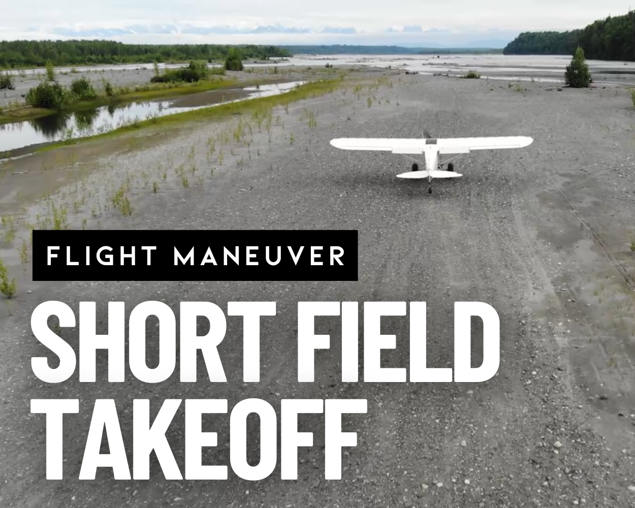 Short Field Takeoff—Sporty's Flight Maneuver Spotlight : Flight ...