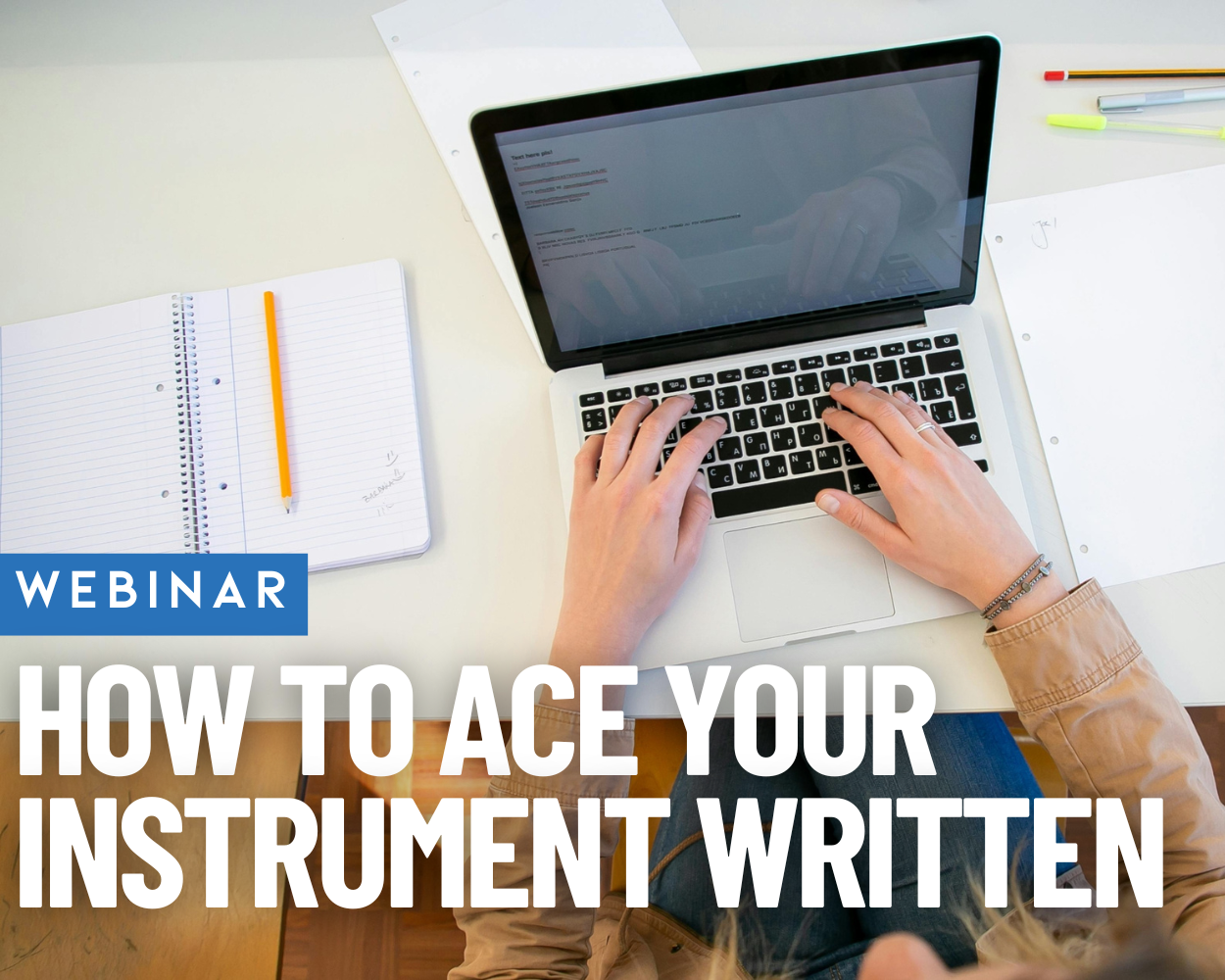 Webinar Video: How to Ace Your FAA Instrument Written : Flight Training ...