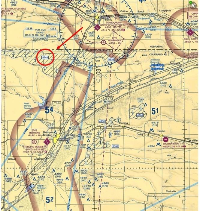 Chart Smart: VFR Sectional Concentrated Obstructions : Flight Training ...