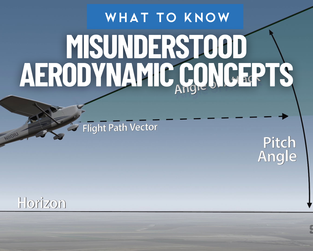 The Most Misunderstood Aerodynamic Concepts : Flight Training Central