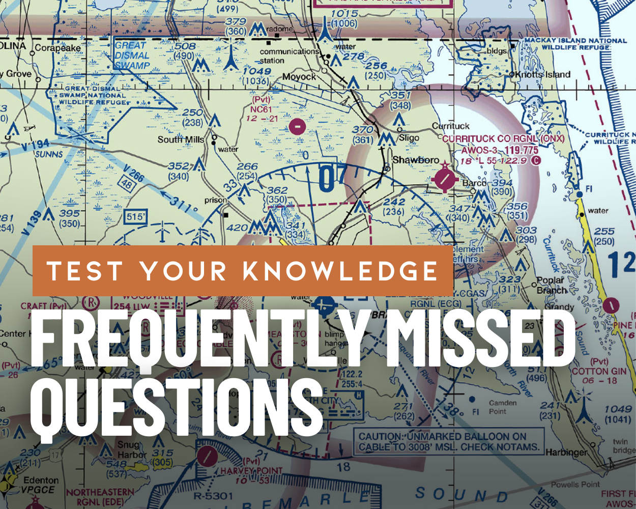 Sporty’s Most Frequently Missed Test Questions—Summer 2025 : Flight ...