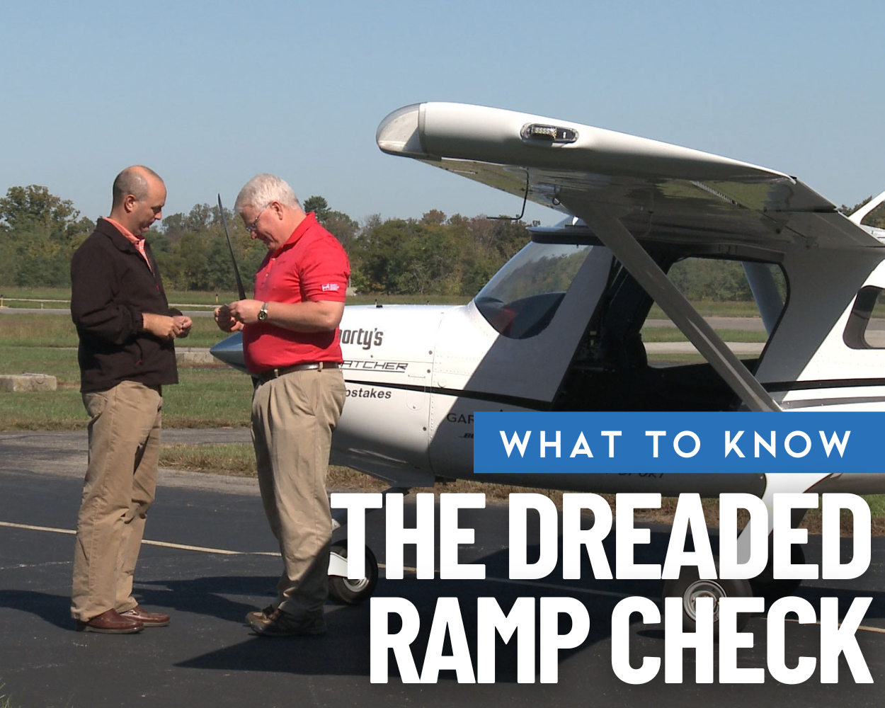The FAA is Conducting a Ramp Check. Now What? : Flight Training Central